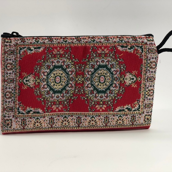 Handmade | Bags | Traditional Turkish Wallets Fabric Woven Zip Bag ...